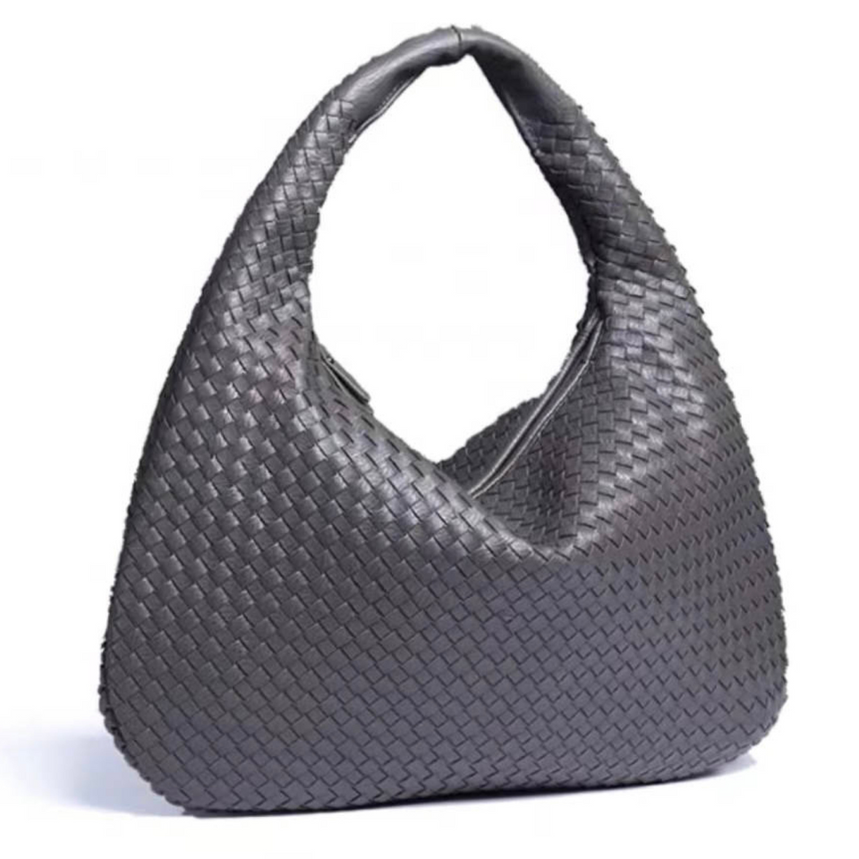 NAOMI BAG - MØRKEGRÅ – Dinvintageshop