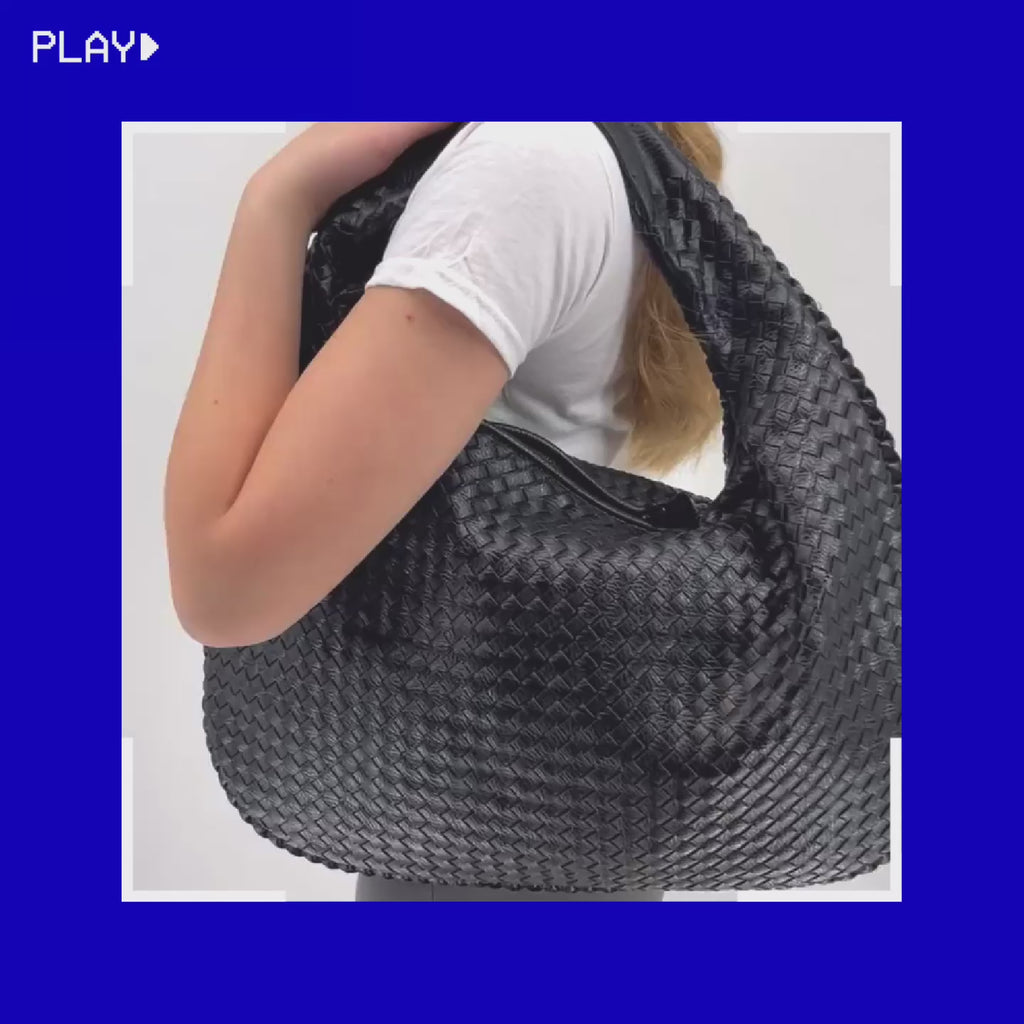 NAOMI BAG - SORT – Dinvintageshop